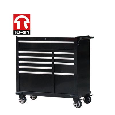 China Torin TBRL5210-X Hot Hot Selling High-quality Tool Cart Garage tool cabinet toolbox wooden top workbench for sale