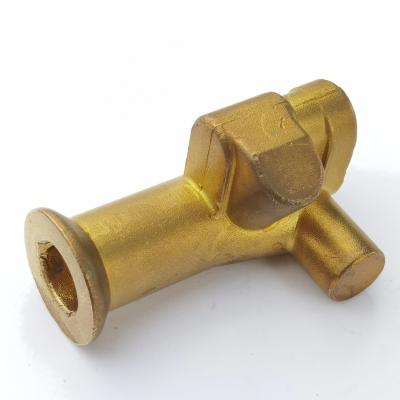 中国 工業用機器のためのパーソナライズされたブラスY-ジャンクションエアバルブCNC加工部品 販売のため