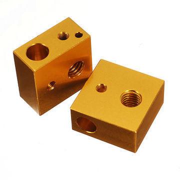 中国 状態 金属加工機械部品 色 アノジスアルミロック CNC加工 販売のため