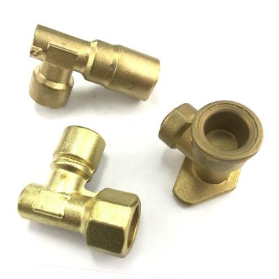 Китай L092 ASTM Стандарт OEM Медная кованая часть для индивидуального соединителя для труб Tee продается