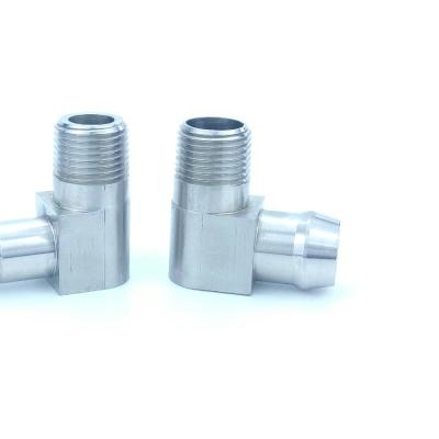 Cina Lavoro di tornitura CNC lucido argento ottone Cp estensione del capezzolo di tornitura per il montaggio del tubo in vendita