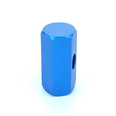 Cina Sleeve di connessione a filo con rivestimento in polvere blu su misura in forte domanda in vendita