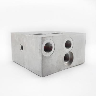 China Hydraulischer Gelenkblock aus Kohlenstoffstahl vollständig anpassbar und RoHS-konform zu verkaufen