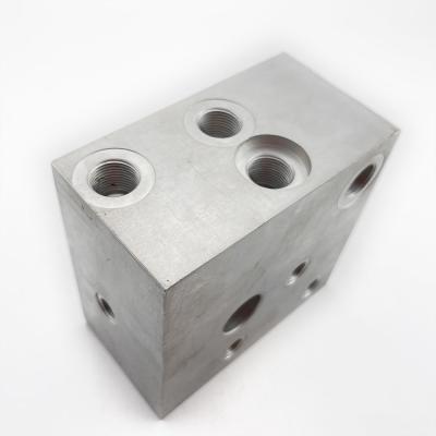 China ACE S10046 Custom CNC Bearbeitung Aluminiumventil Hydraulischer Gelenkblock zur Gewährleistung zu verkaufen