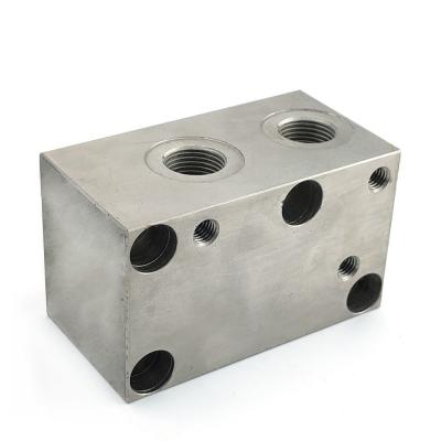 China Maschinelle Bearbeitung Aluminiumventil hydraulischer Gelenkblock ASTM zu verkaufen