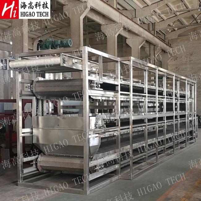 Continuous Mesh Belt Dryer Machine for Tobacco and Clove Dehydration