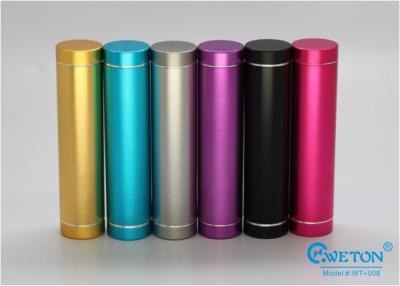 Cina Banca di alluminio rotonda 2000mAh di potere del regalo di basso costo della metropolitana la mini per il telefono cellulare in vendita