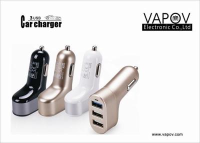 中国 携帯電話およびテーブルのための形 5.4A 3 の港 USB 車の充電器を撃って下さい 販売のため