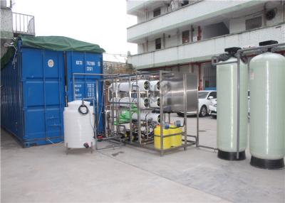 Cina Macchina pura automatizzata dell'acqua dell'attrezzatura di desalificazione dell'acqua di mare con la pompa ad alta pressione in vendita