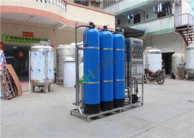 China Planta da filtragem do RO do tratamento da água do poço profundo com a máquina do sistema da filtragem do RO da osmose reversa à venda