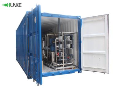 Cina attrezzatura d'officina salata da desalificazione dell'acqua di mare di osmosi inversa del sistema del RO del ³ 10m con il contenitore in vendita
