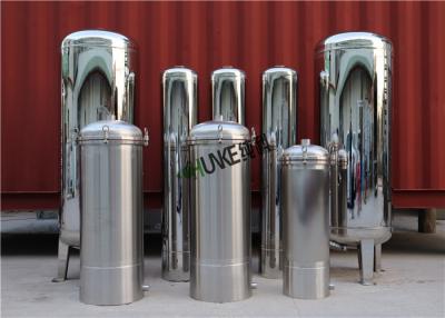 Cina Tipo verticale alloggio del filtro a sabbia dall'acciaio inossidabile per la pianta 500L-200000L del RO in vendita