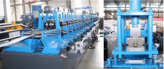 strut channel rolling forming machine