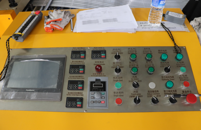 PLC control panel with WiFi capability