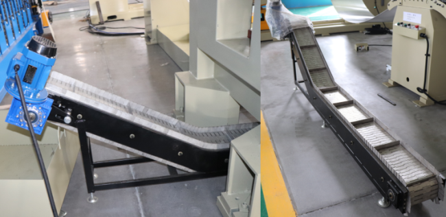 Waste collection system detail