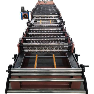 中国 7.5Kwはシートを転がり波形を付け機械PLCの二重層PPGI PPGLを形作る 販売のため
