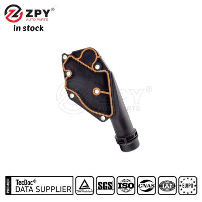 China ZPY Coolant Flange Thermostat Cover for Audi A5 A6 Q5 2.5L 2.8L 3.2L for sale