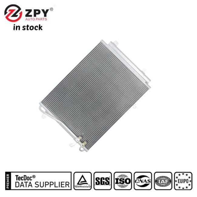 ZPY High Density Reinforced Condenser - Front View