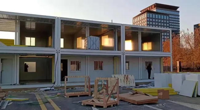 20FT Folding Container Insulated House with Door/Windows