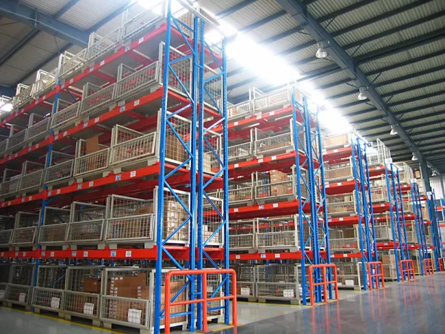 Industrial Warehouse Storage Heavy Duty Metal Pallet Racking System
