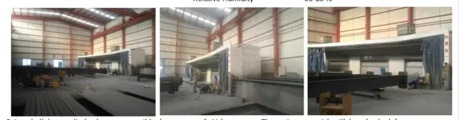 Steel Structure House for Commercial Shop Store Supermarket Type Buildings