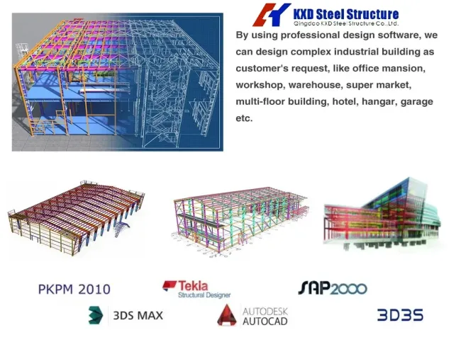 Fabricated Light Steel Structure Workshop design capabilities
