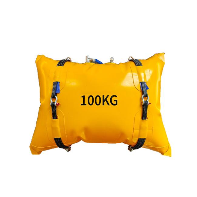 Lift bag deployment in shipyard environment