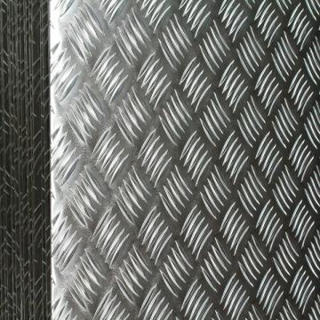 5052 Embossed Diamond Sheet 3003 Anodized Aluminum Alloy Chequered Plate Coil