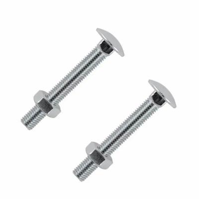 China 100 piezas de pernos hexagonales de tamaño estándar con anchura de hilo de 1,0 mm y longitud de hilo de 12 mm en venta
