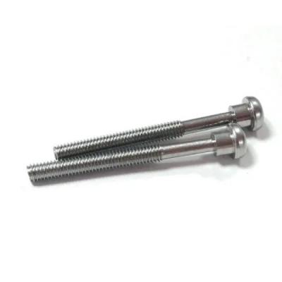 China Customized Chromate Plated Steel Round Pan Head Shoulder Screw for sale