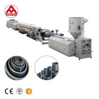 Quality 70kW Power Single-screw Design LG63 Water Supply and Gas Supply PE Pipe Extrusion Line for sale