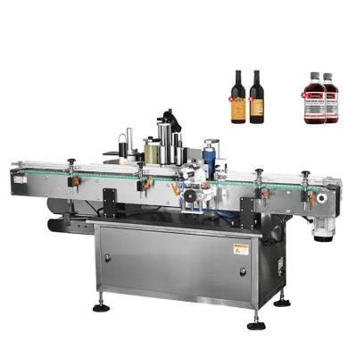 China Ronde fles Automatische fles etikettering machine Rechts of links werking Te koop