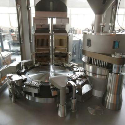 Chine machine de remplissage de gélule de PLC d'affichage à cristaux liquides de 380V 50HZ 75dBA à vendre