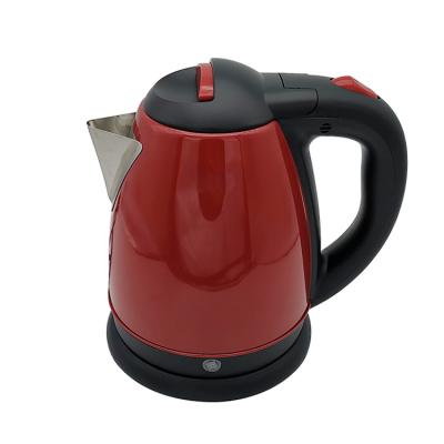 中国 360 Degree Base OEM Household 1500Ml Manaul Lid Stainless Steel Electric Water Rotating Kettle 販売のため