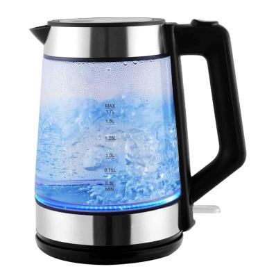 中国 360 Degree Electric Kettle Base Rotation Large Volume Manual Lid Layers Double Base Household Electric Kettle Stainless Steel 360 Degree Rotation Base 販売のため