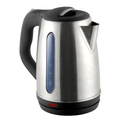 中国 360 Degree Manufacturer Stainless Steel 1.8L Electric Tea Kettle Low Rotation Low Direct Cordless Small Capacity Electric Kettle 販売のため