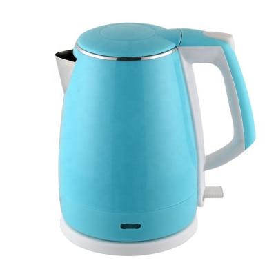 中国 360 Degree Rotation Base Factory Supplying Household 1.8L Double Layer Stainless Steel Mini Electric Kettle Electric Kettles 販売のため