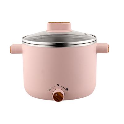 Cina 1.2L Family Mini Electronic Multipurpose Cooker Electrice One Piece Bottom Hot Pot Customized Household in vendita