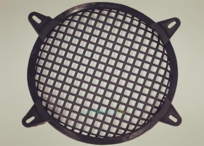China Round Type Waffle Speaker Grill Mesh , Metal Grill Mesh Size Customized for sale