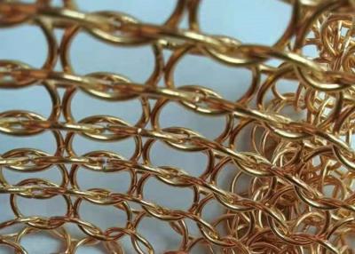 Chine La galvanoplastie colorent la série Ring Metal Chain Mail Mesh du diamètre 15mm de 1.5mm est pour décorer l'écran de fenêtre à vendre