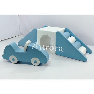 Κίνα Customized Kids Play Blue Soft Ball Pit Indoor Soft Play Equipment Digitial Printing προς πώληση
