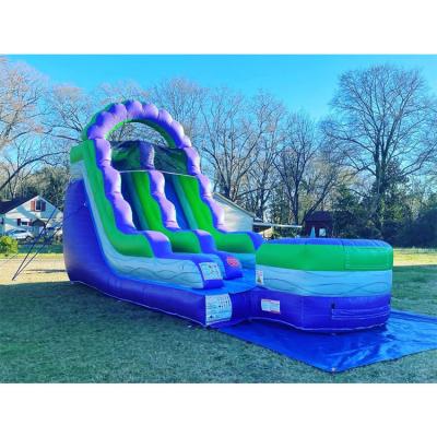 Κίνα Big Inflatable Water Slide 16ft 18ft 20ft Kids Backyard Small Water Slide Inflatable Toys προς πώληση