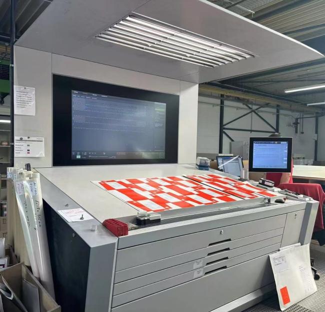 Heidelberg XL162-5+L side view showing mechanics