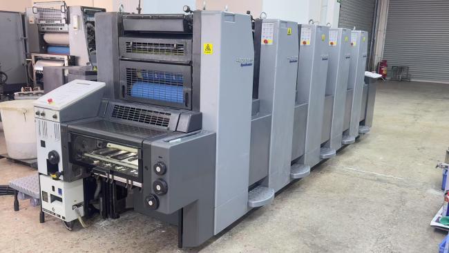 Heidelberg SM52-5 printing machine control panel