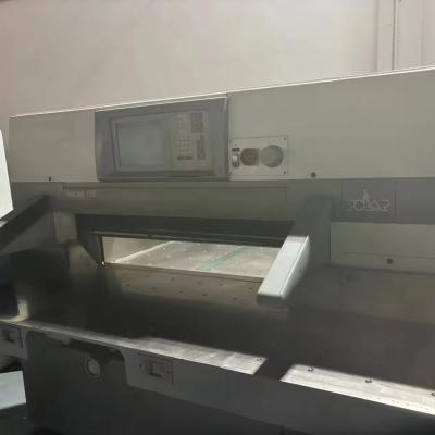 Китай Использованная 115 XC гильотиновая машина для резки бумаги для полярных бумажных резчиков в хорошем состоянии продается