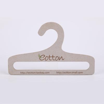 China 43cm Cardboard Clothes Hanger With 3.4mm Hook ,Paper Garment Display Hanger for sale