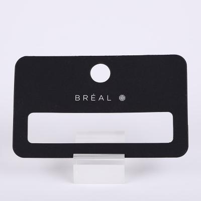 China Customized 43cm Size Textile Display Hanger With 3.4mm Hook Fabric Sample Display for sale