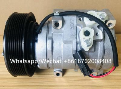 중국 Cat 330c 애벌레를 위한 10S17C 8PK 144MM 24V Ac 압축기 3050325 1785545 판매용