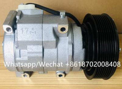 중국 Cat 330c 애벌레를 위한 10S17C 8PK 144MM 24V Ac 압축기 3050325 1785545 판매용