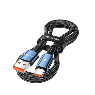 Китай Кабель USB к типу C 120 Вт быстрая зарядка кабель данных типа C 6А продается